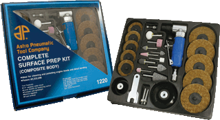Astro Pneumatic APT1220 Complete Surface Prep Kit