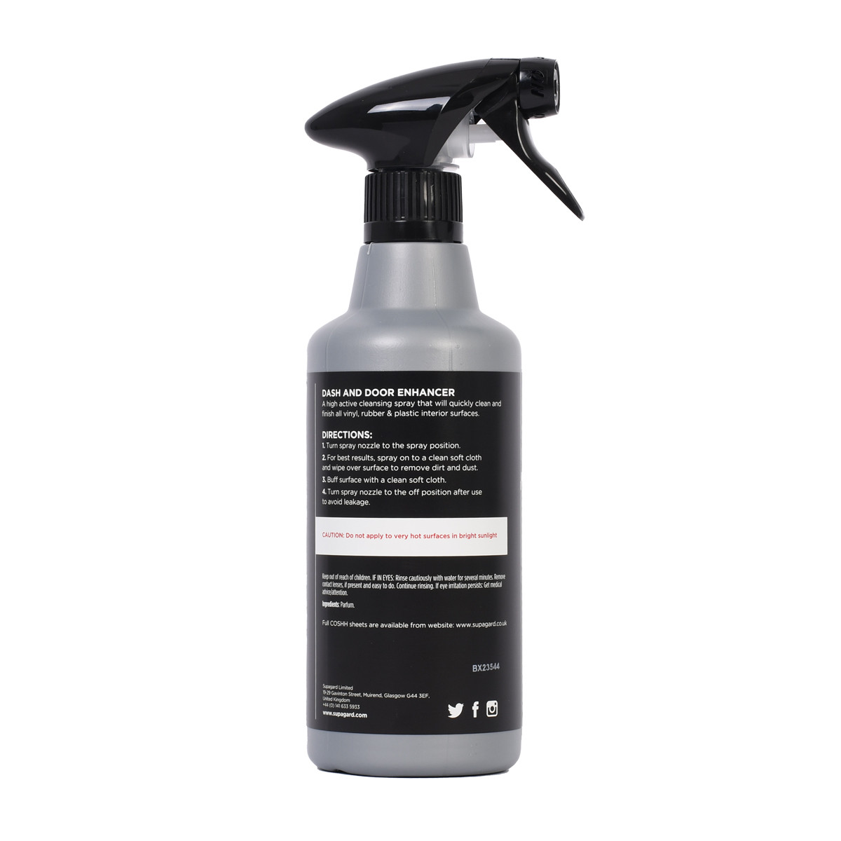 Interior SOS Cleaning Kit - Fabric Cleaner & Dash and Door Enhancer 500ML