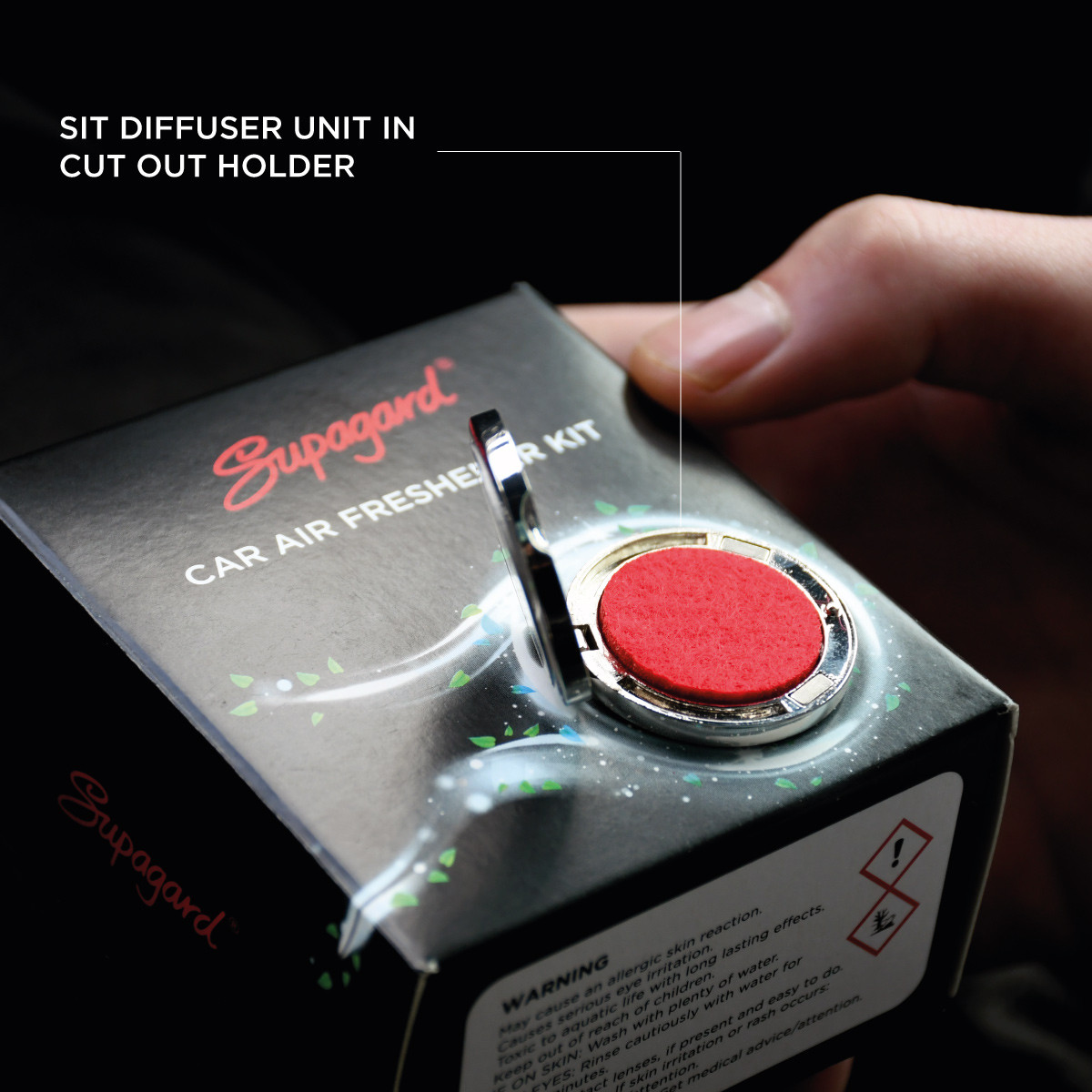 Car Air Diffuser (Air Freshener Clip On Kit)