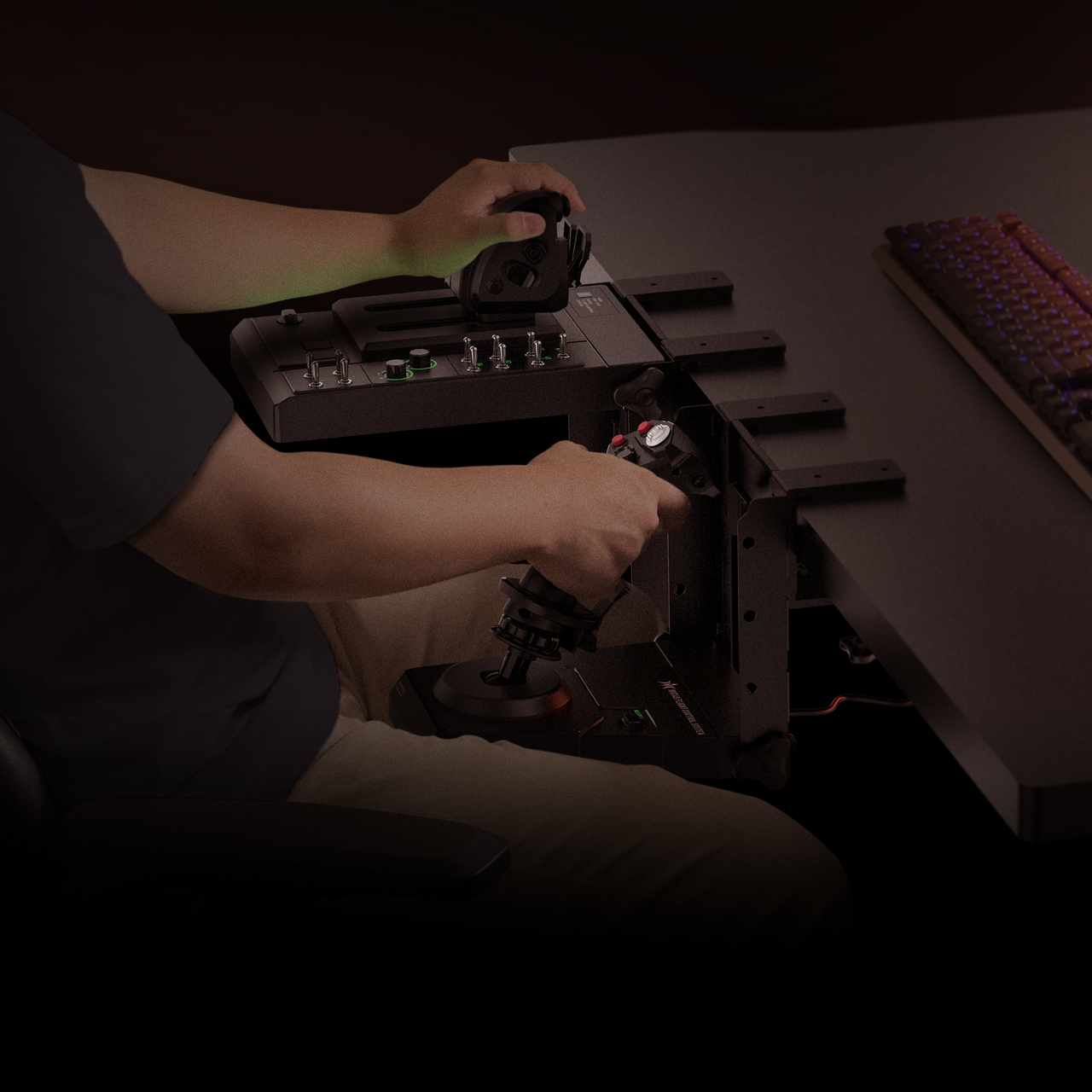 HOTAS Flight Control System & Mount for Windows 11/10 - HORI USA