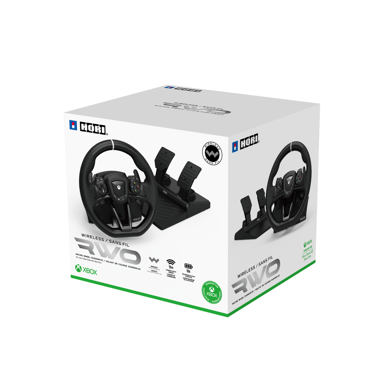Wireless Racing Wheel Overdrive for Xbox X|S and Xbox One Series - HORI USA