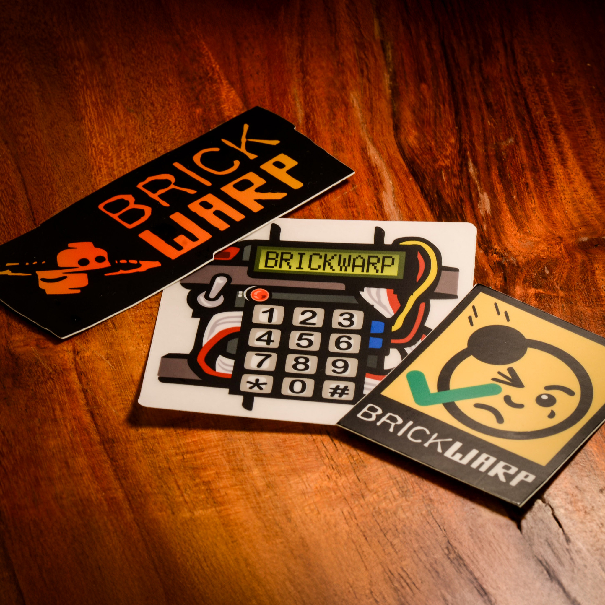 Brick Warp Sticker Pack
