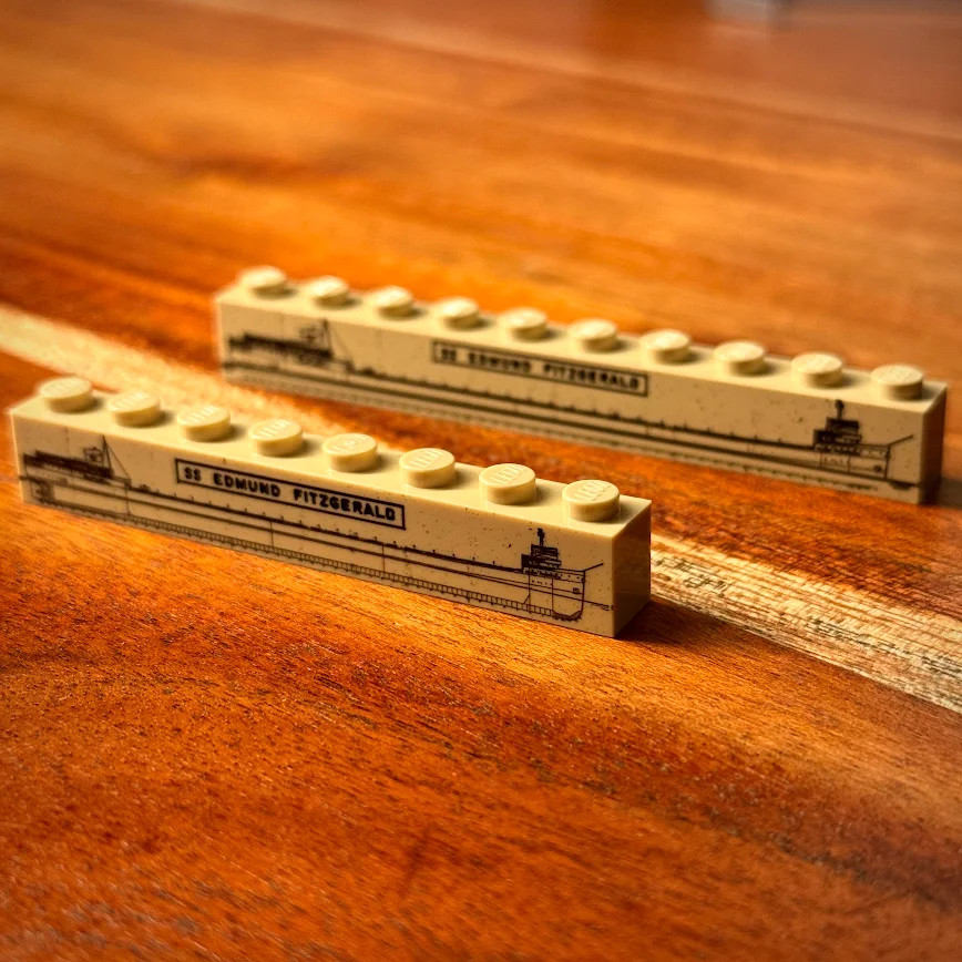 Edmund Fitzgerald Badge Brick
