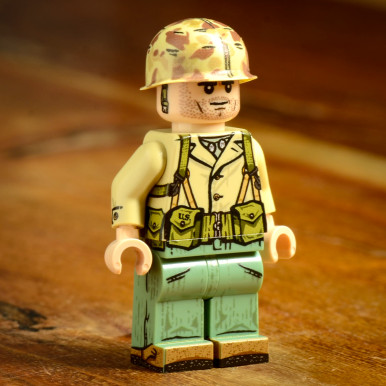 WWII US Marine BAR Gunner - Iwo Jima 1945