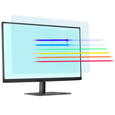 Blue light monitor filters