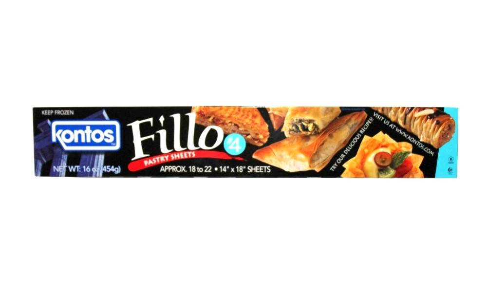Fillo Dough Country Style #10 Kontos (1lb) - Stamoolis Brothers Co.