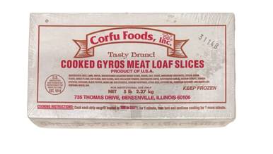 Gyro Cooked & Sliced Tasty (5lb) - Stamoolis Brothers Co.