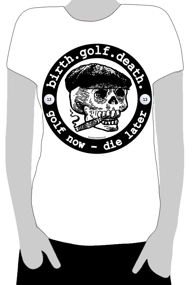 Victor - Skull Head (Ladies) - birth.golf.death.