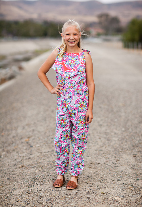 Girl's Modern Romper