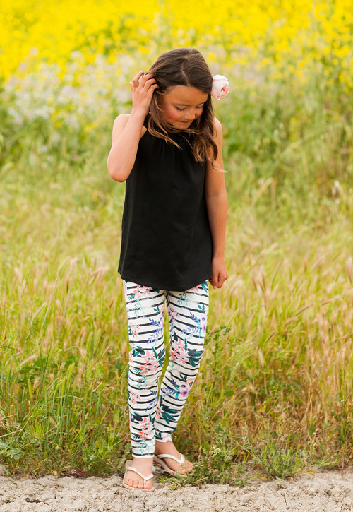 SIMPLE LEGGINGS PDF Sewing Pattern & Tutorial - Sew Sweet Patterns