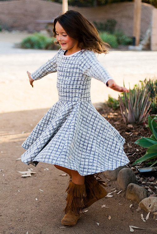 Girl's Knit Dress Pattern