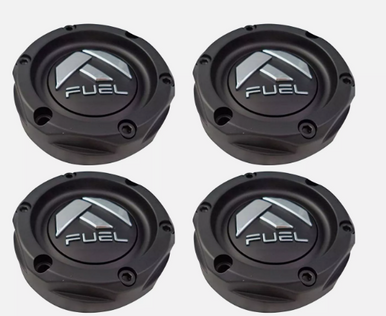 Fuel Off-Road Matte Black Wheel Center Cap (4 in Each pack) - Go Off ...