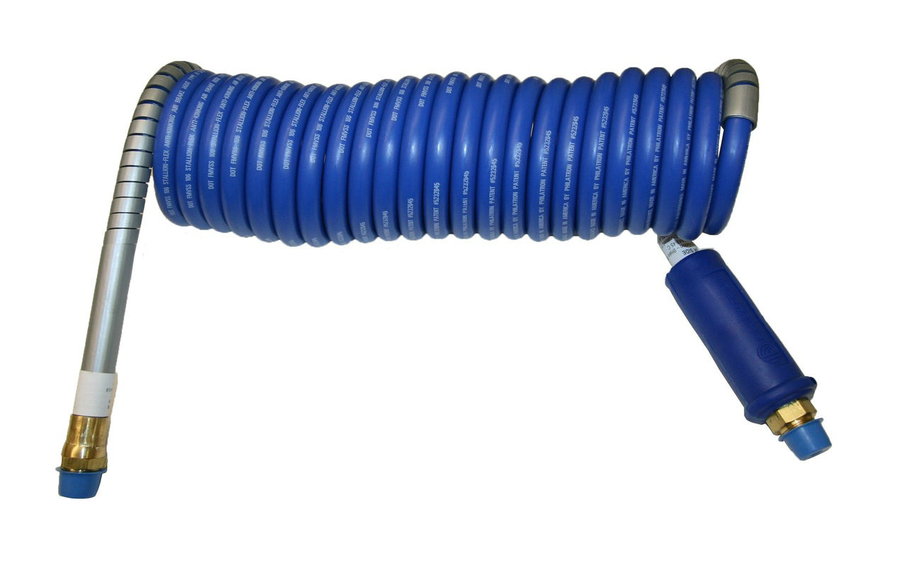 Blue Stallion Power Air Line - Coiled Air Brake Component