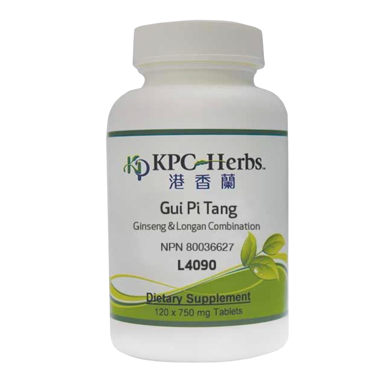 Gui Pi Tang (120 Tabs) - KPC Herbs - Red Leaf Apothecary