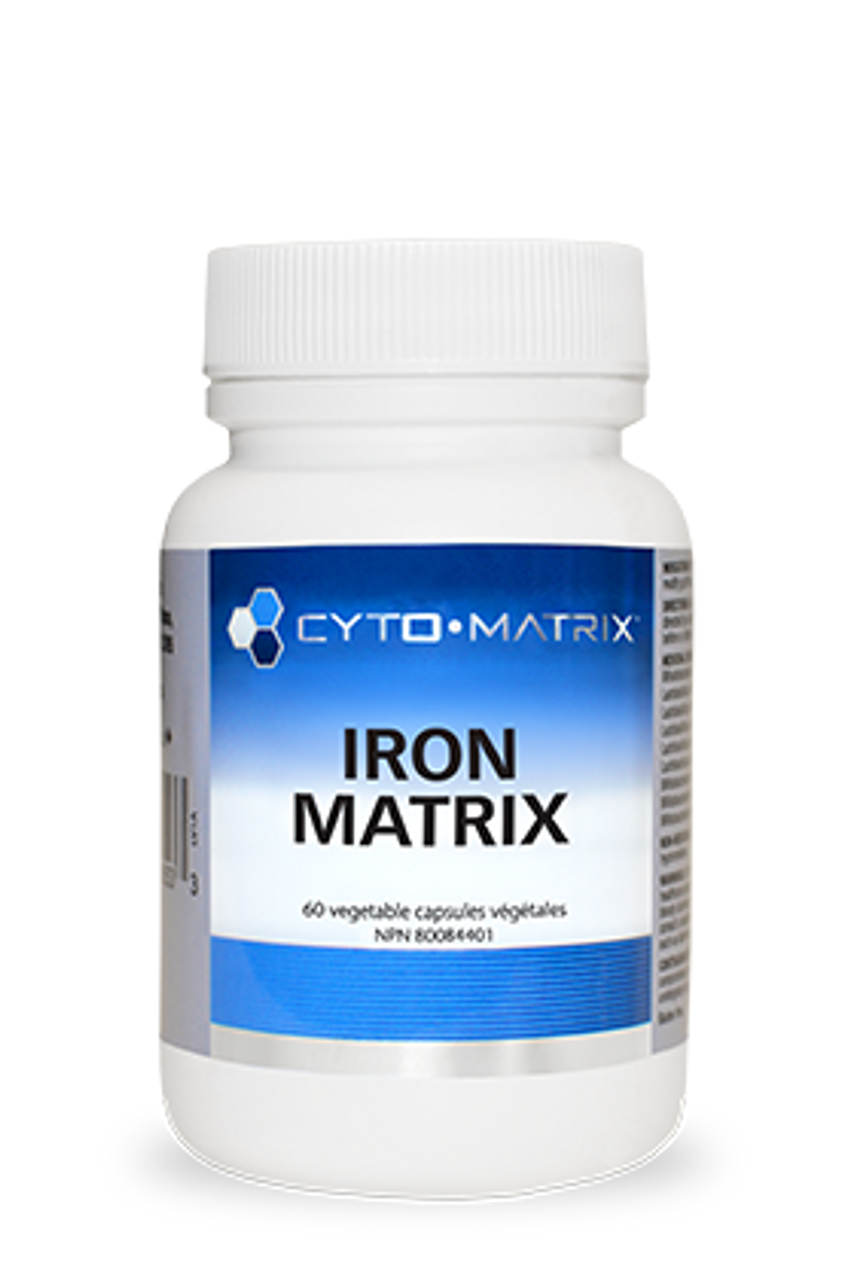 Iron Matrix 60 Capsules Cyto Matrix Red Leaf Apothecary