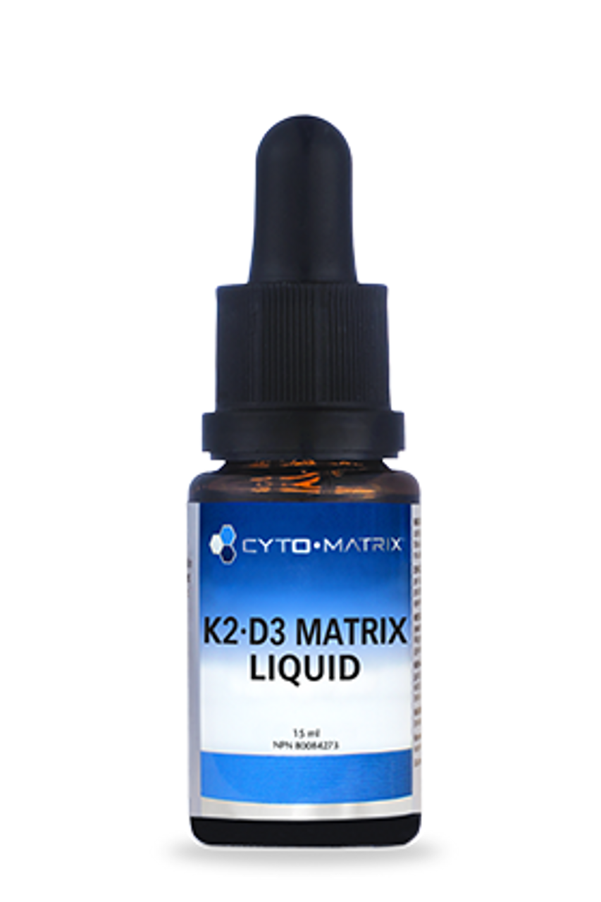 K2 D3 Matrix Liquid 15 Ml Cyto Matrix Red Leaf Apothecary