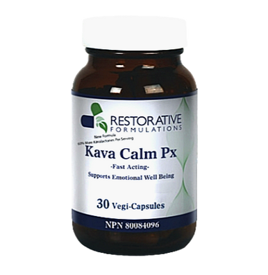 Kava Calm (30 Capsules) - Restorative Formulations - Red Leaf Apothecary