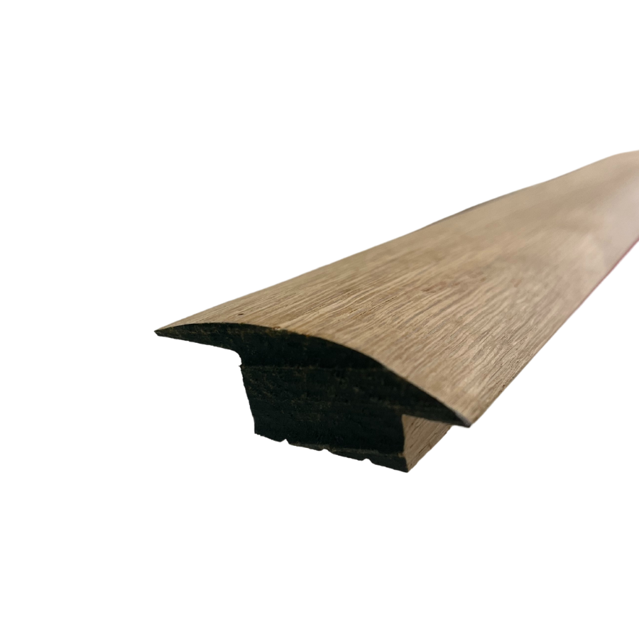 Solid Oak Carpet and Tile Reducer 1800mm - Carpet and Flooring Online