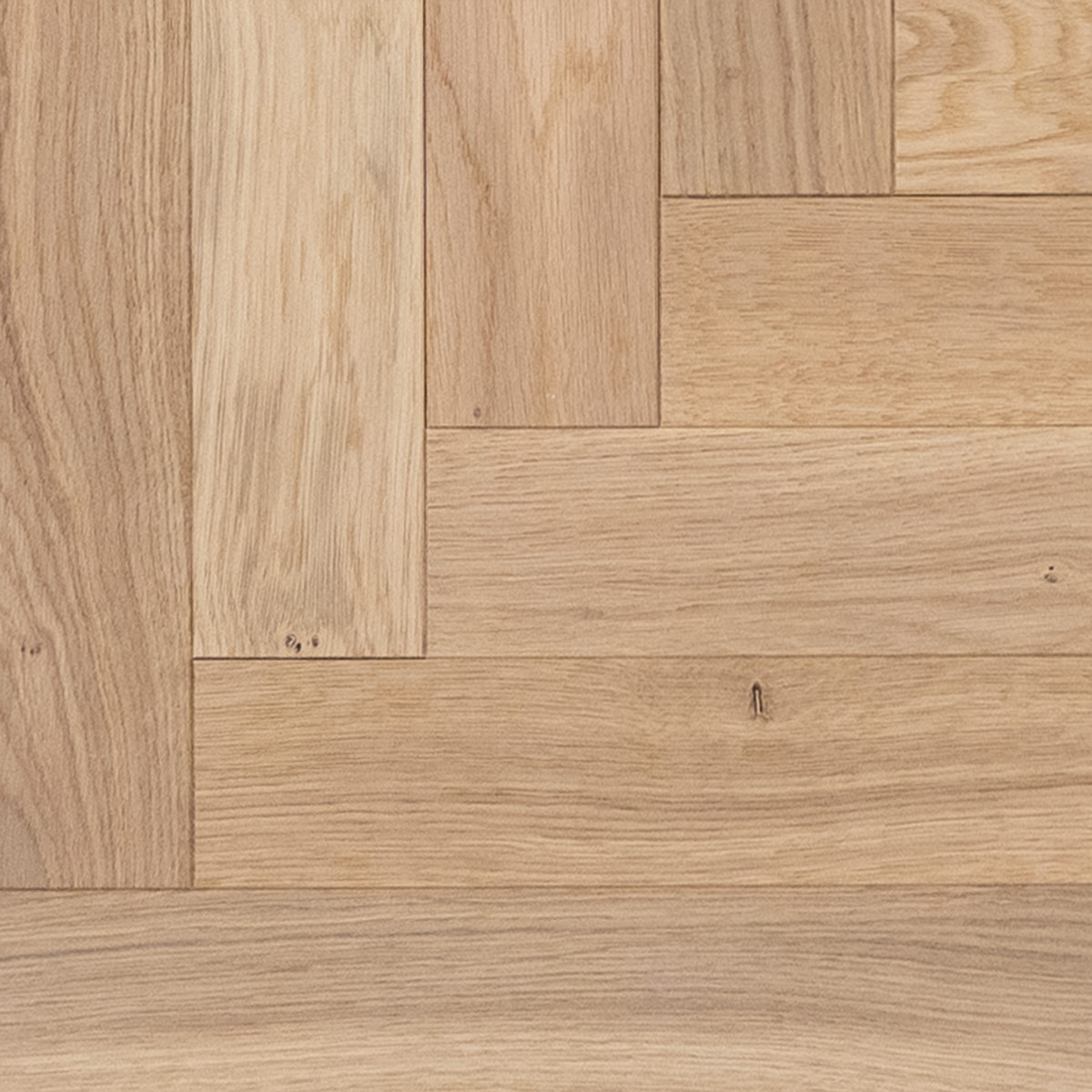 Tundra Herringbone Seashell Oak Brushed & Colour Oiled Rustic Oak