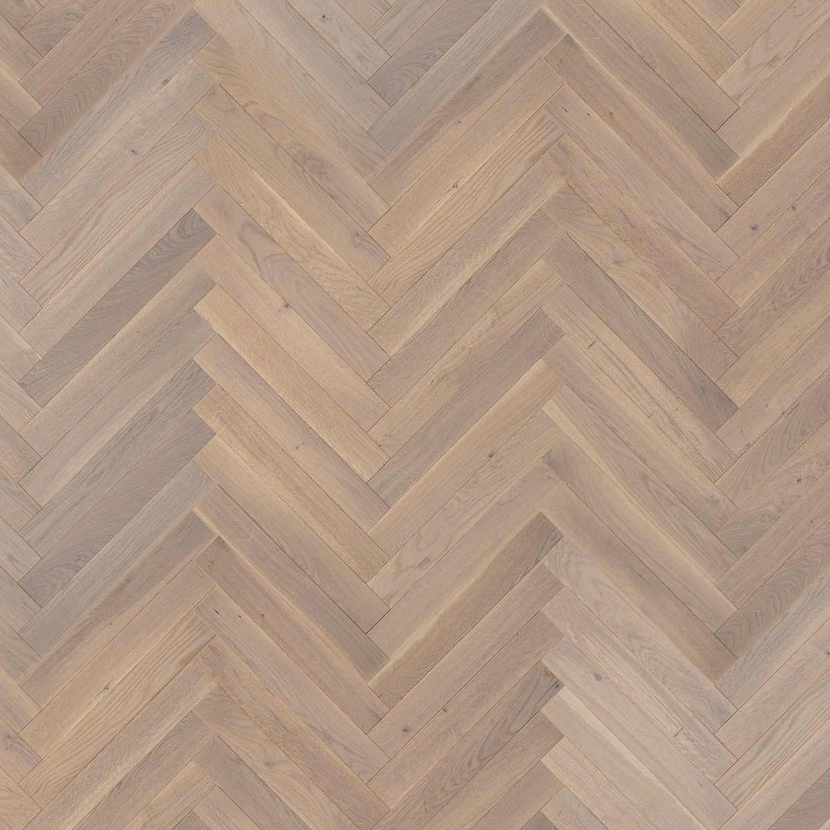 Tundra Herringbone Misty Grey Oak Brushed & Colour Oiled Rustic Oak