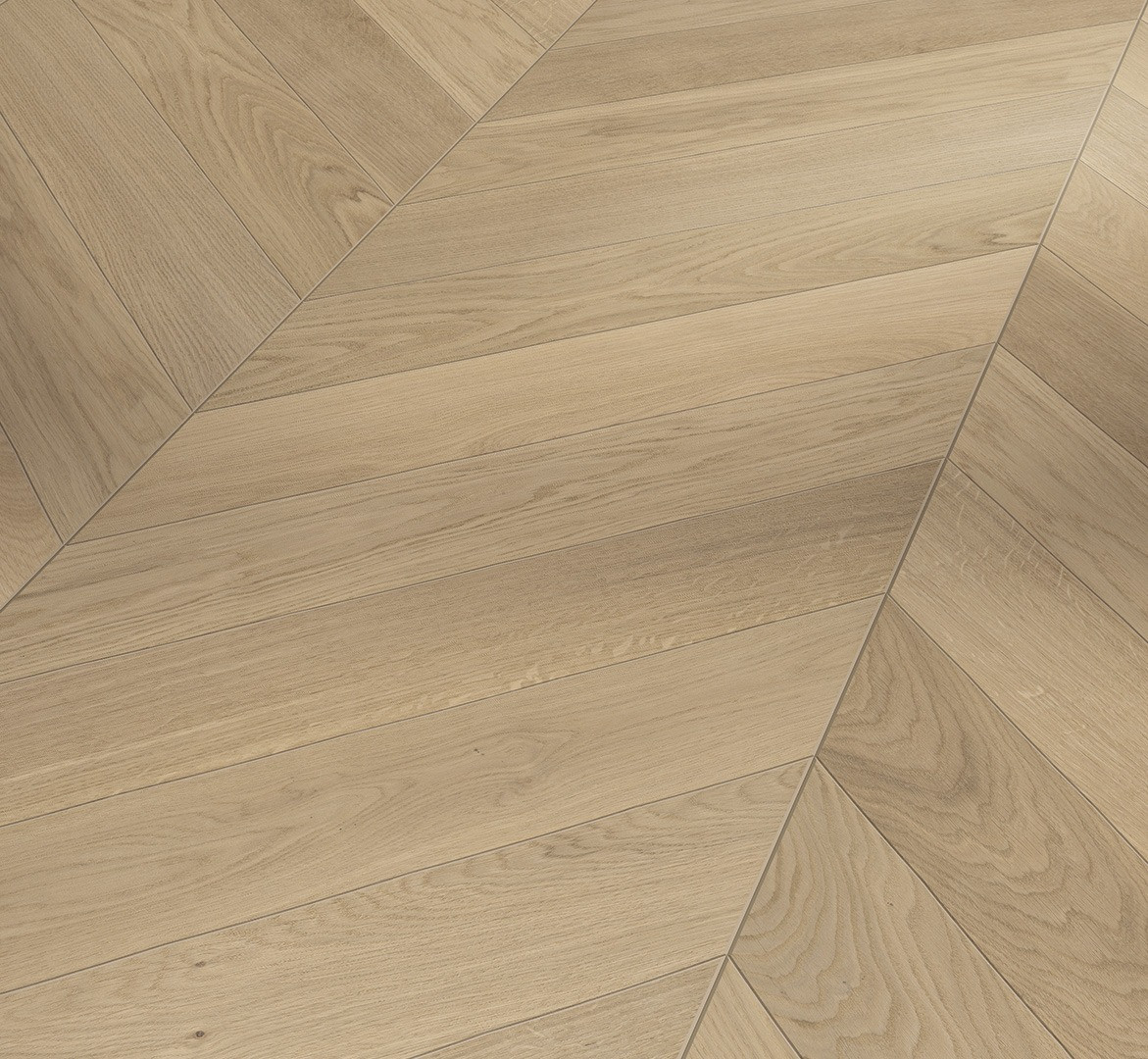 Parador Trendtime 10 Chevron 45° Natur Oak White Matt Lacquer ...