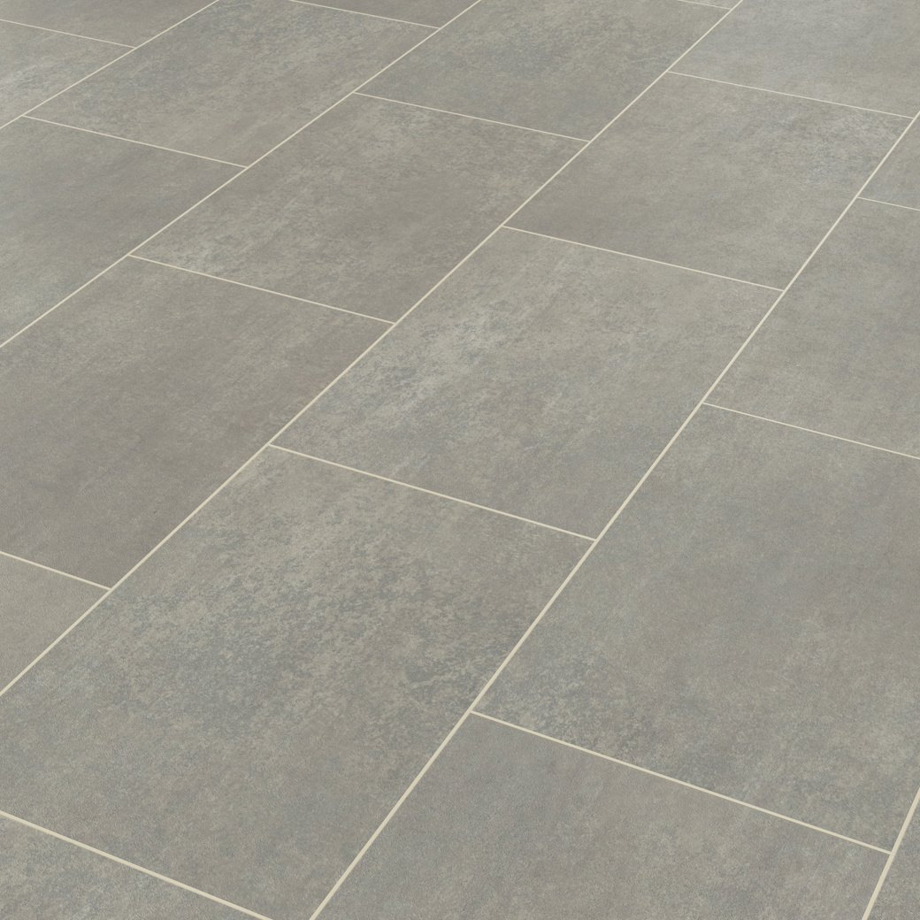 Karndean Knight Tile Gluedown Smoked Concrete ST22 Luxury Vinyl Tile ...