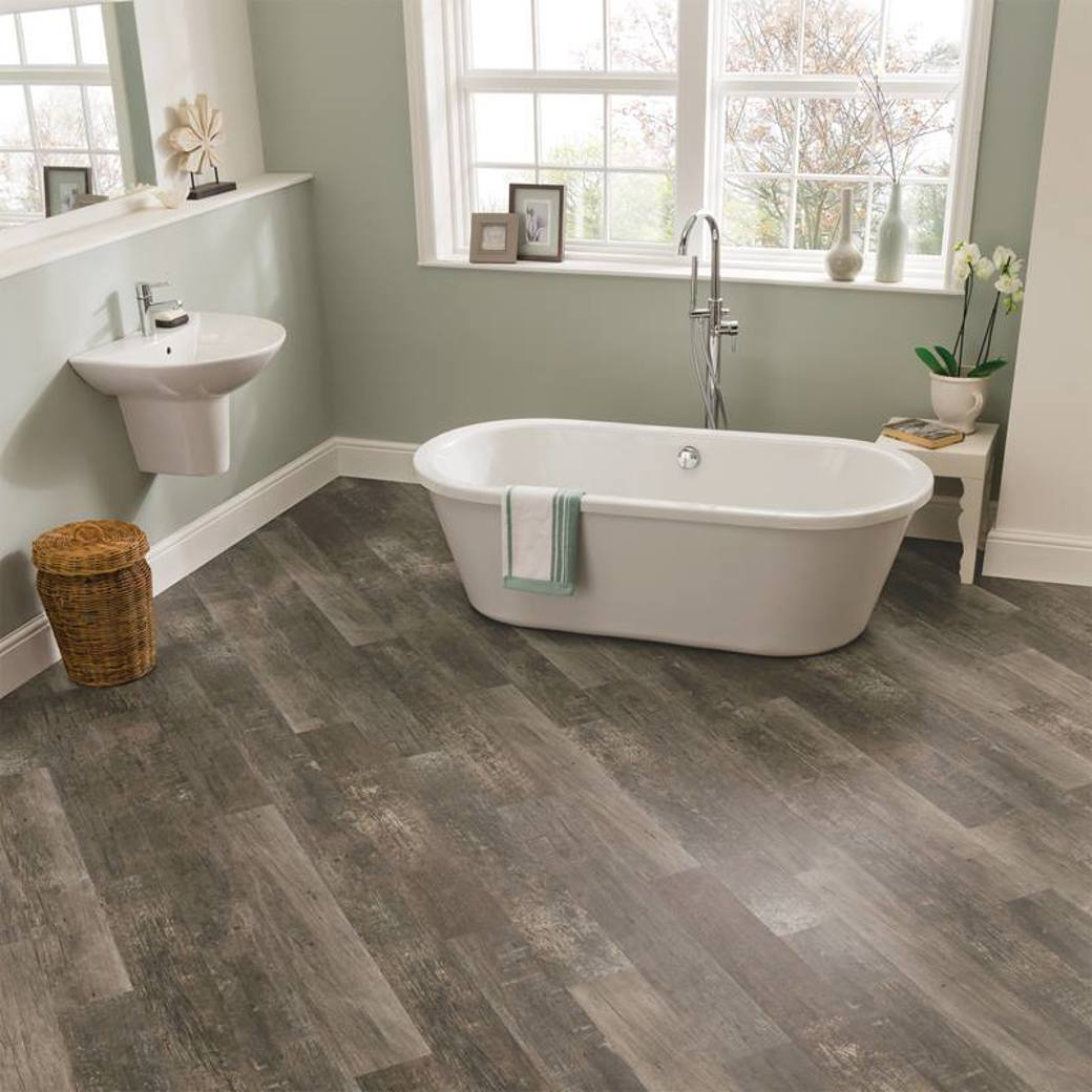 Karndean Van Gogh Gluedown Reclaimed Redwood VGW99T Luxury Vinyl Tile ...