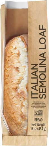 BREAD ITALIAN SEMOLINA (16 OZ) - The Food Distributor