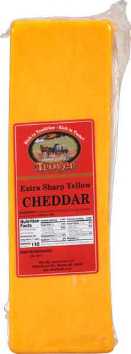 CHEDDAR YELLOW X-SHARP (5 LB) - The Food Distributor
