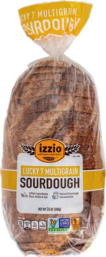 BREAD ROUND MULTIGRAIN SLICED (24 OZ) - The Food Distributor