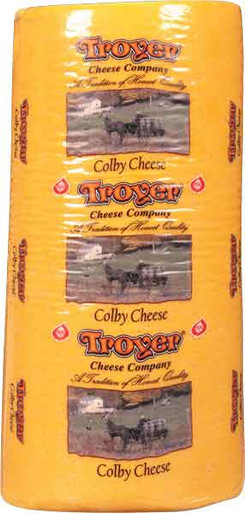 COLBY CHEESE LARGE HORNS* (14#) - The Food Distributor