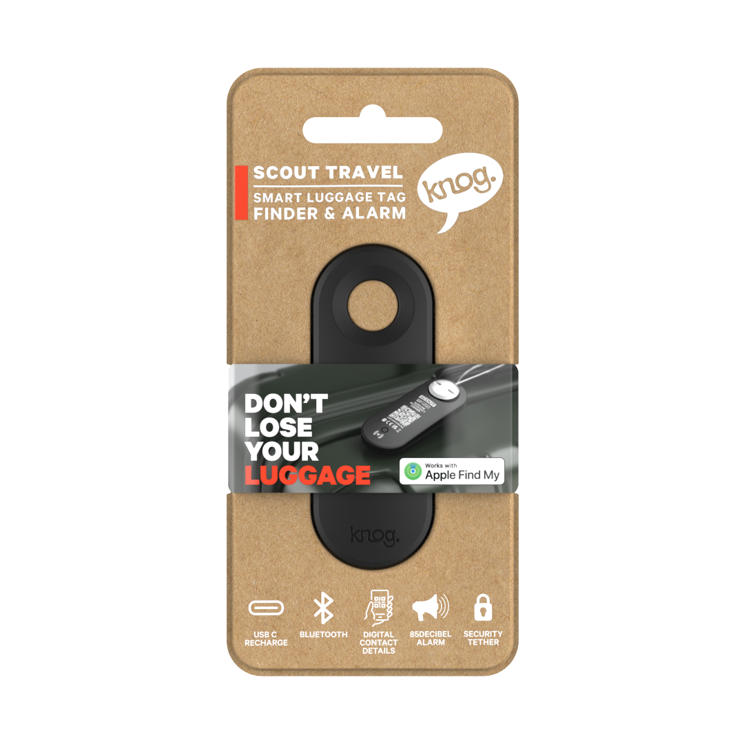 Scout Travel - Smart Luggage Tag, Finder & Alarm