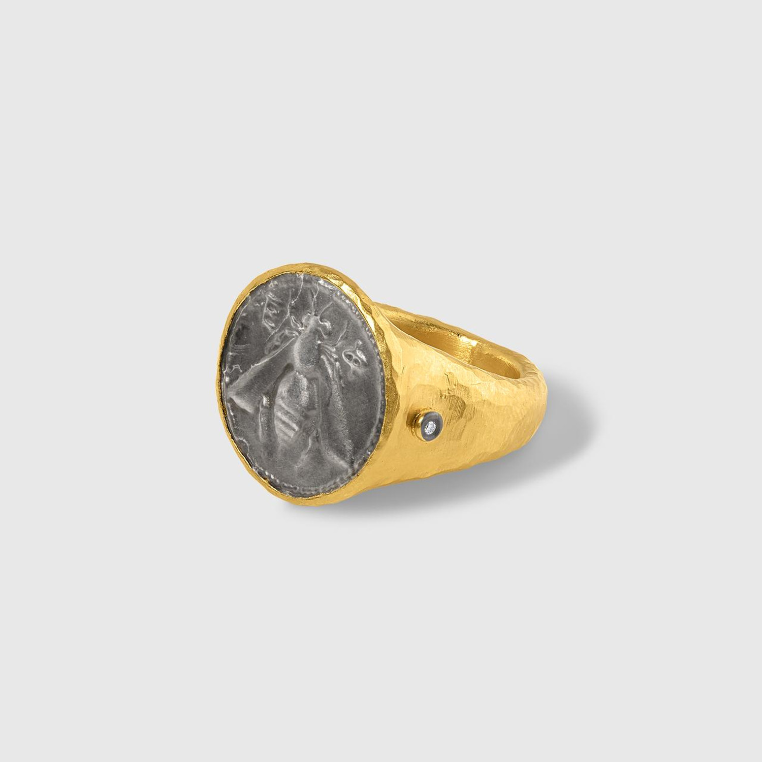 Bee coin ring store
