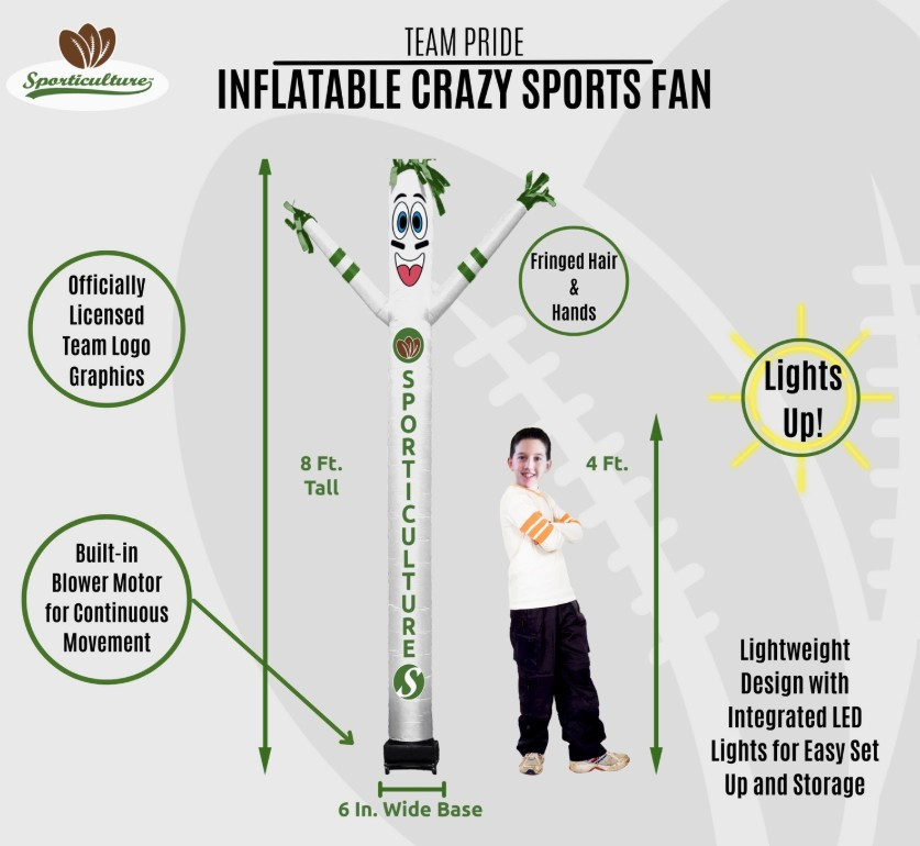 Inflatable Crazy Sports Fan - Paul W. Bryant Museum