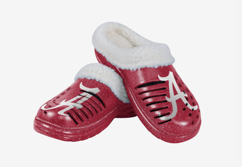 Al Sherpa Lined Glitter Clogs - Paul W. Bryant Museum