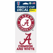 4" x 8" Set Of Alabama Seal & Logo Decals