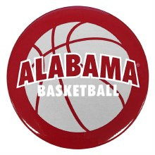 Basketball 3" Button
