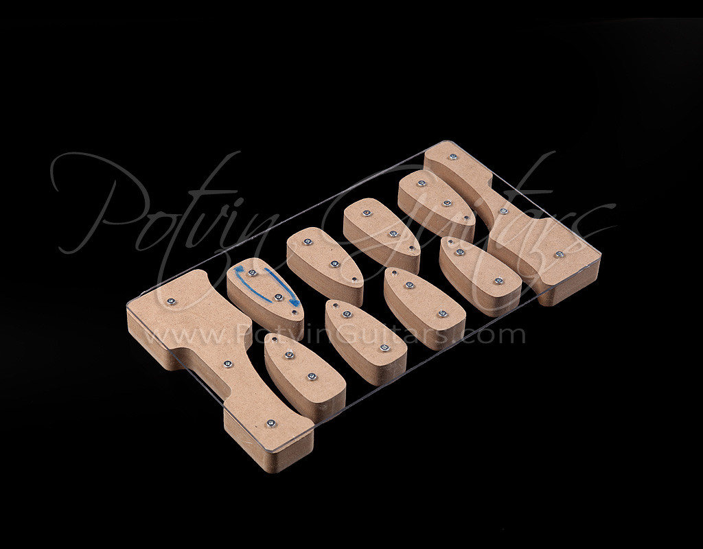 Truss Rod Cover Router Jig - Potvin Guitars