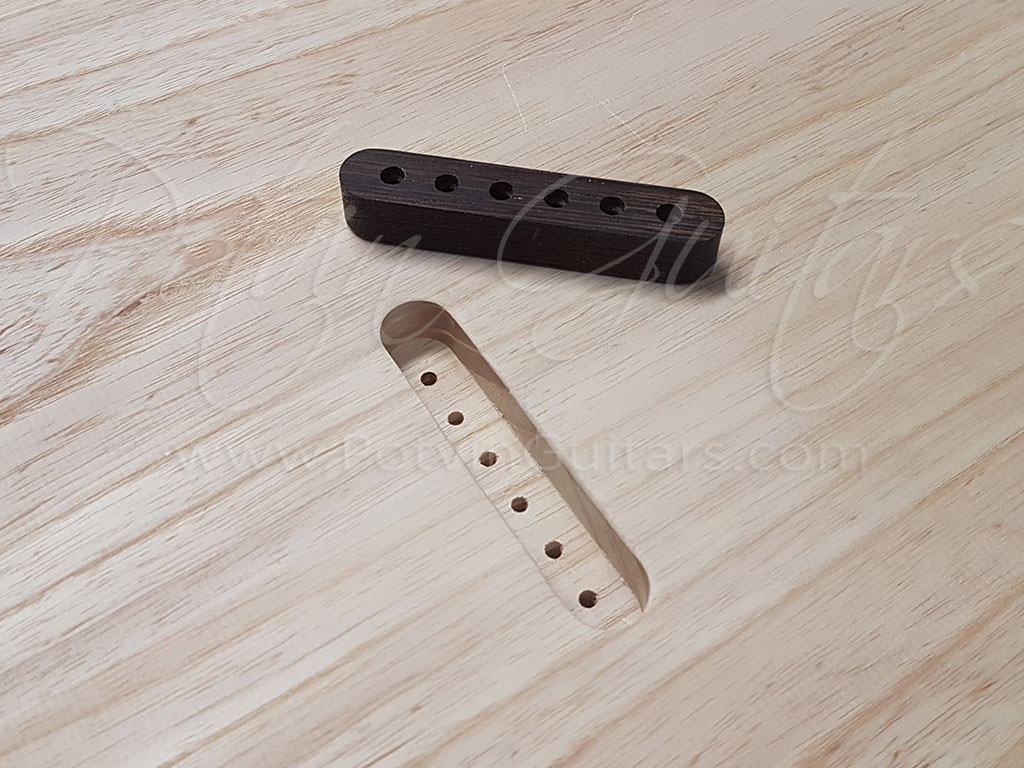 String-Through Body Drill Guide - Potvin Guitars