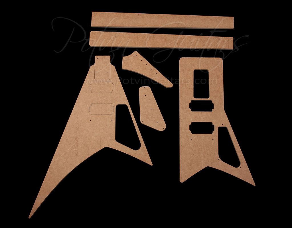 AL Template Set - Potvin Guitars