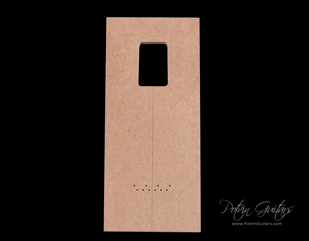 S-Style Neck Pocket Template - Potvin Guitars