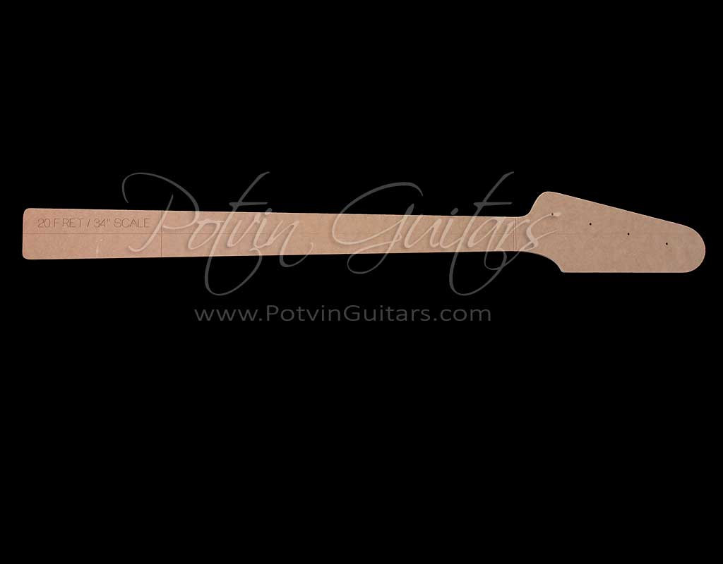 P-Style Bass Template Set - Potvin Guitars