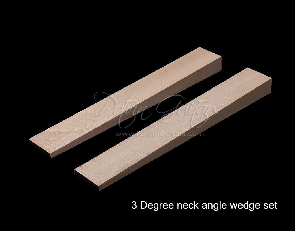 Neck Angle Wedge Kits - Potvin Guitars