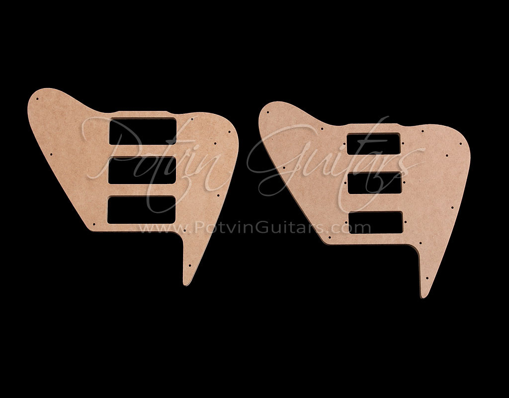 FB-Style Non-Reverse Template Set - Potvin Guitars
