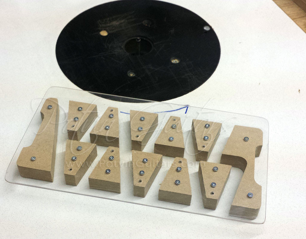 Truss Rod Cover Router Jig - Potvin Guitars