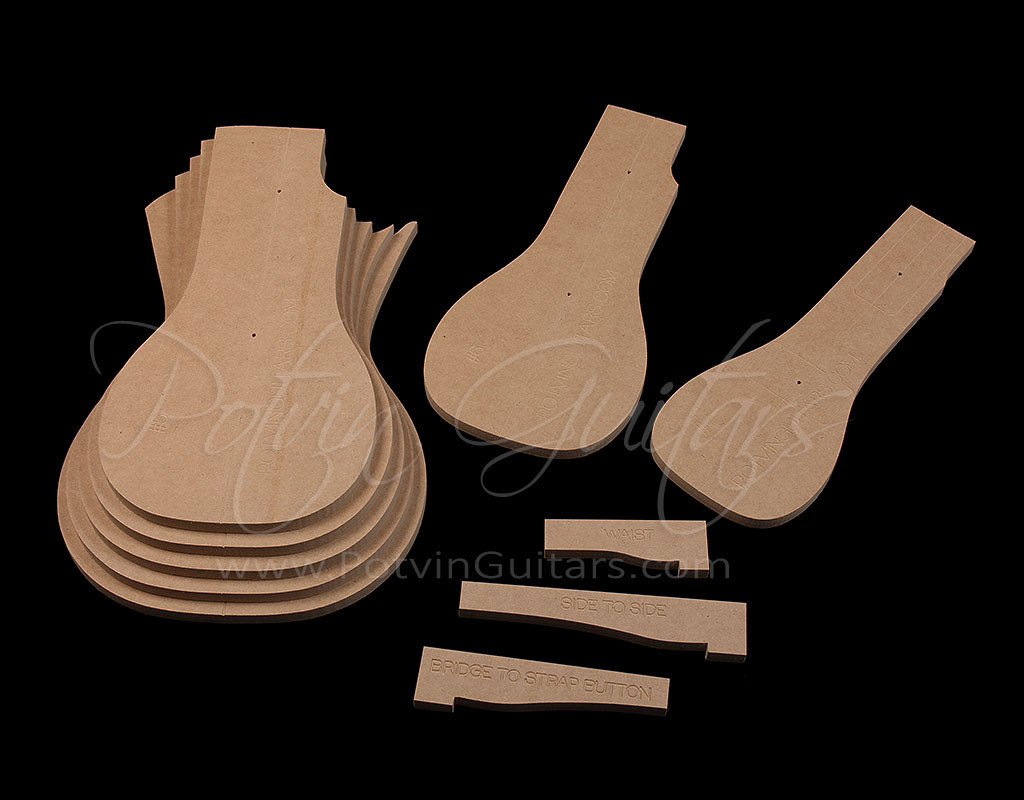 Guitar Templates, Jigs and Luthier Tools by Potvin Guitars