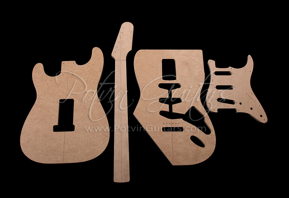 Guitar Building Templates, Jigs and Luthier Tools by Potvin Guitars