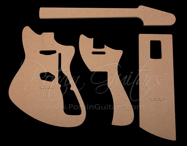 Meteor Template Set - Potvin Guitars