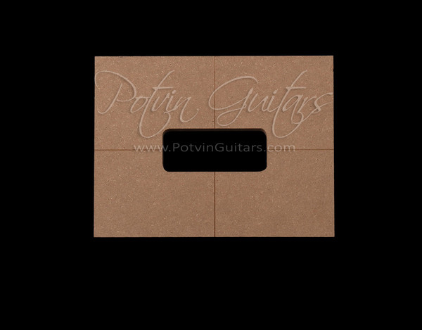 P90 Routing Template - Potvin Guitars