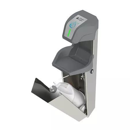 Hand Sanitizer Dispenser - Wall Mounted with Lockable Cabinet